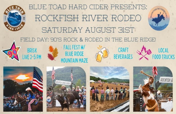 Enter to Win Rockfish River Rodeo Tickets! | C-Ville Country 92.7 WCVL-FM